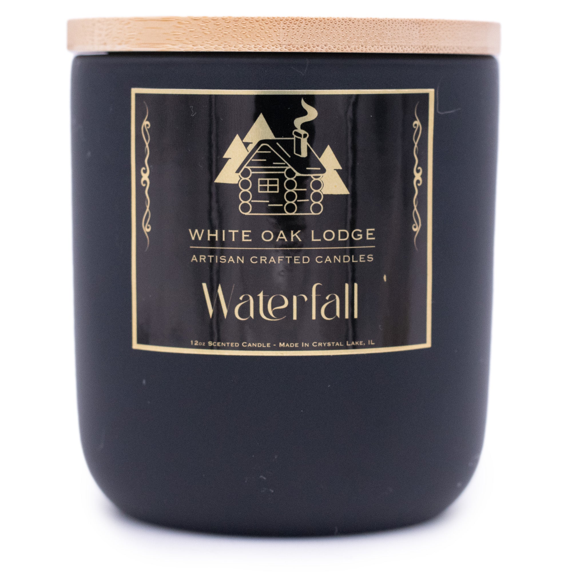 Waterfall | 12oz Jar Candle | Riverside Rain and Minerals – Candle Cubby
